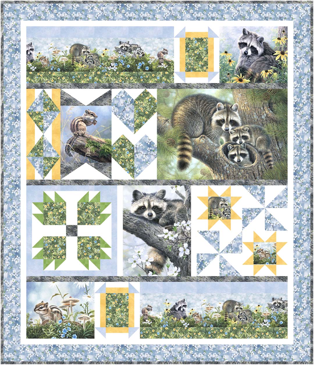 Forest Friends Quilt Kit