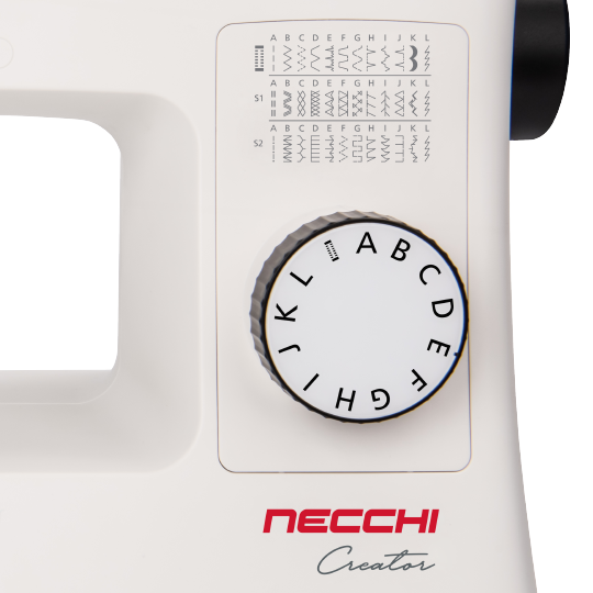 NECCHI Mechanical Sewing Machine C35 Bundle - Call the shop to purchas