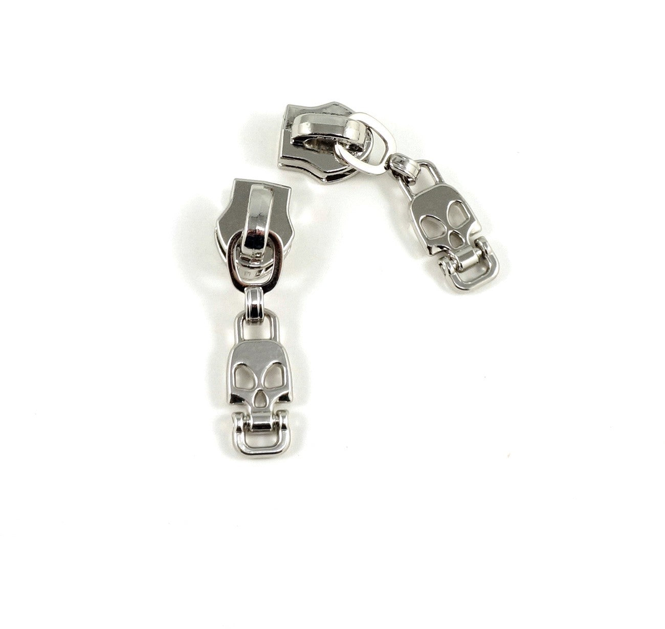 Emmaline Silver Skull Pull | Skull Pull 10pk | Easy Quilting Corner