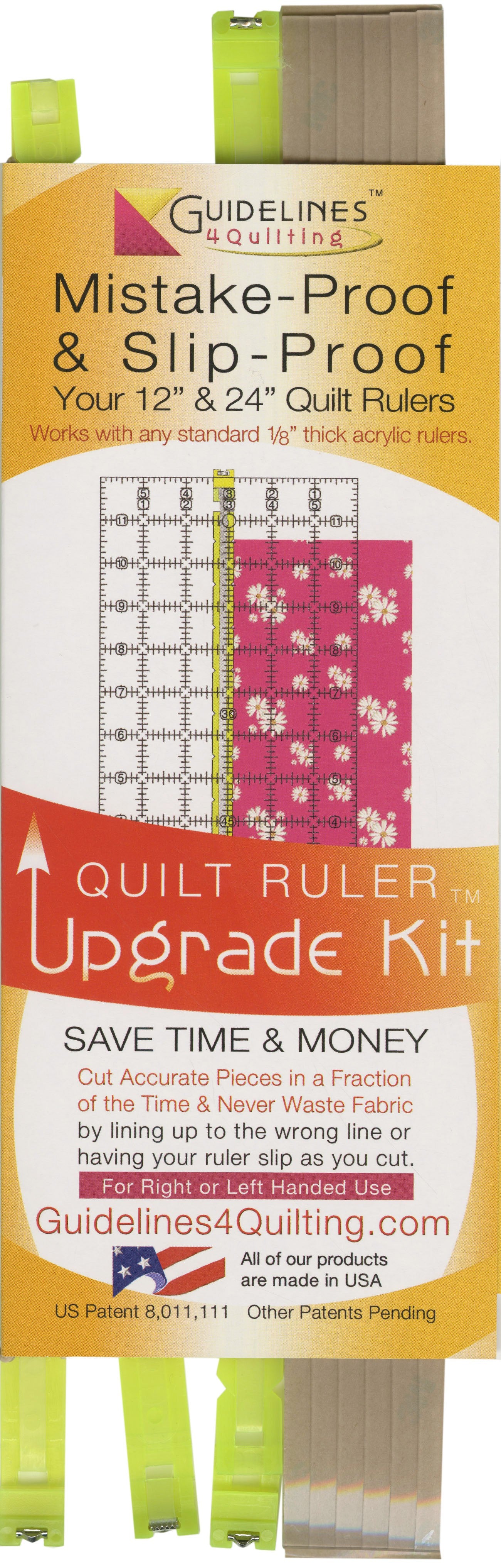 Guidelines Quilt Ruler Upgrade Kit